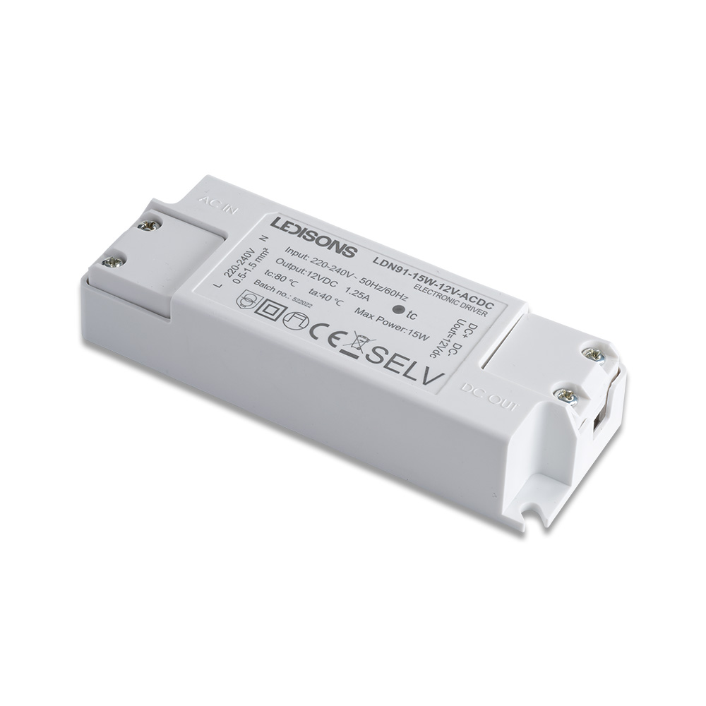 LED transformer 12V DC 15W | LED Verden